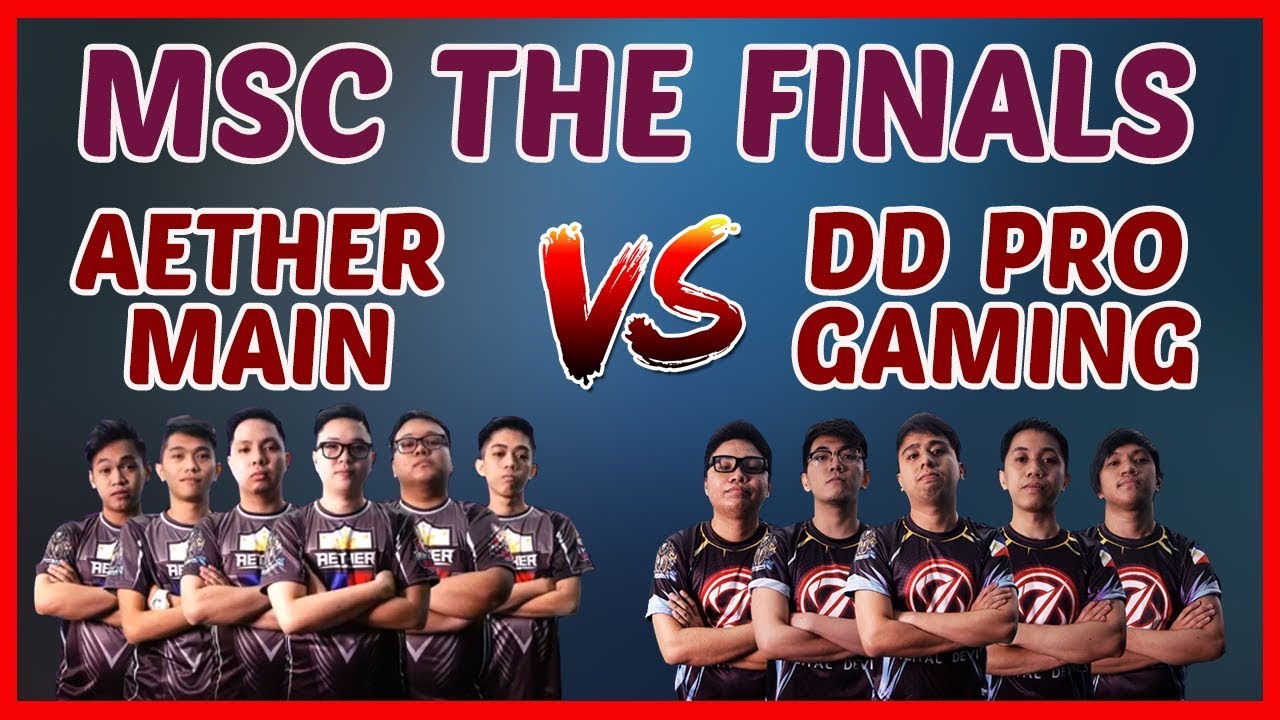 The Finals! DD Pro Gaming vs Aether Main | MSC Game3 - Mobile Legends ...