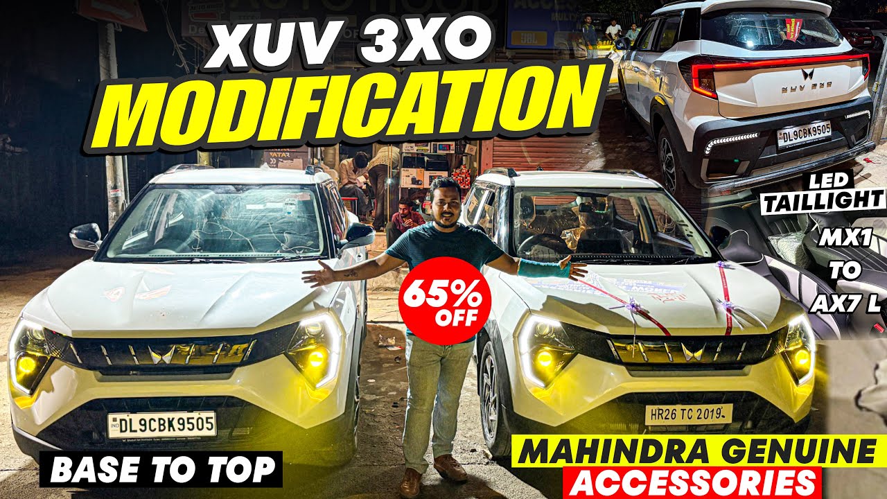 2025 Xuv 3Xo Base To Top Modification With Price 3Xo Mx1 Modified 3Xo ...