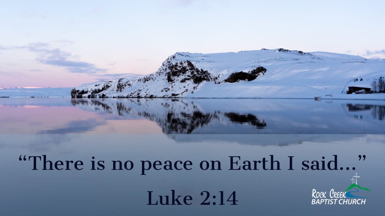 There Is No Peace on Earth I Said - YouTube