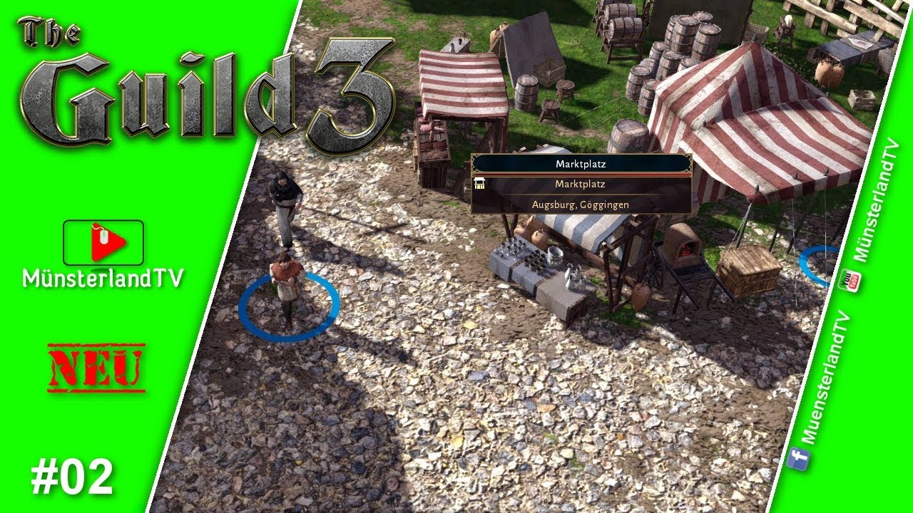 🏰 Die Gilde 3 | Early Access 0.18b | Neu #02 💰 Einzelspiel | The Guild ...