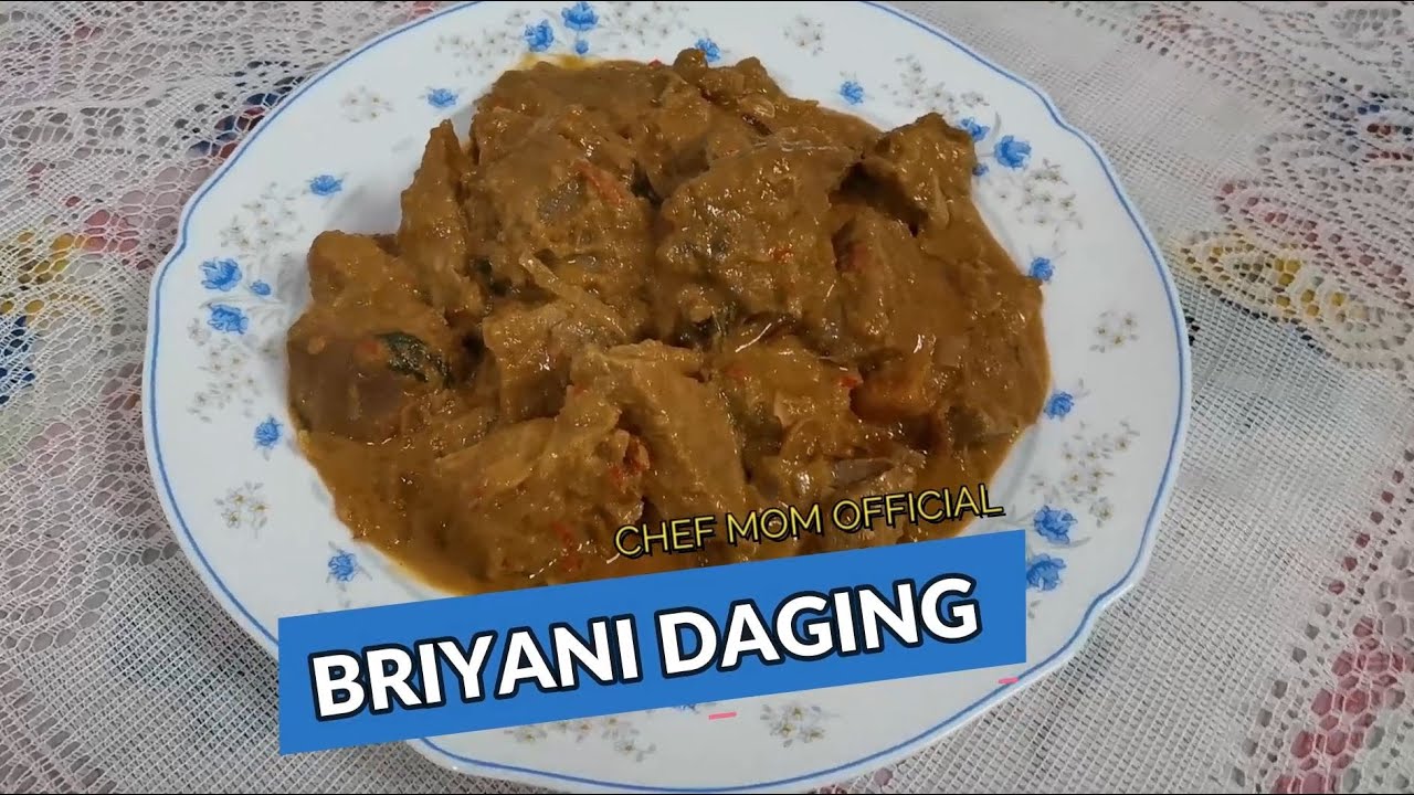 BRIYANI DAGING PALING SEDAP !! MESTI CUBA !! - YouTube