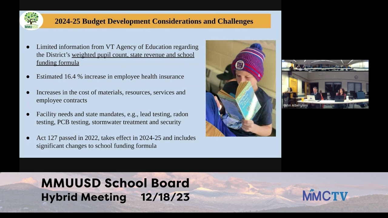 MMUUSD Meeting Videos – Mount Mansfield Community Television