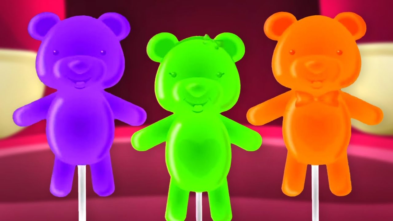 Five Little Lollipops, Number Song And Kids Rhyme by The Five Little ...