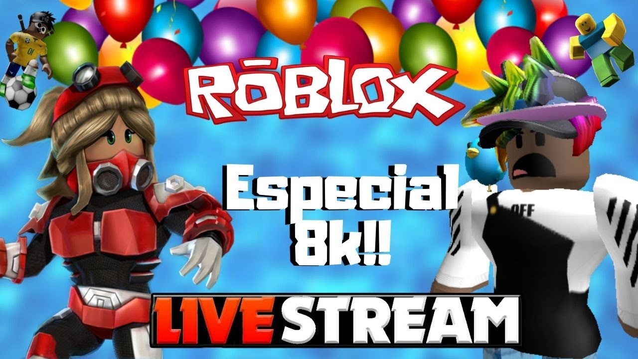 DOANDO ROBUX CORRE PRA LIVE DE ROBLOX - ESPECIAL DE 8K! -DOANDO ROBUX ...
