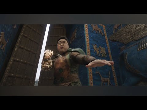 Gilgamesh Powers Scenes (Eternals)