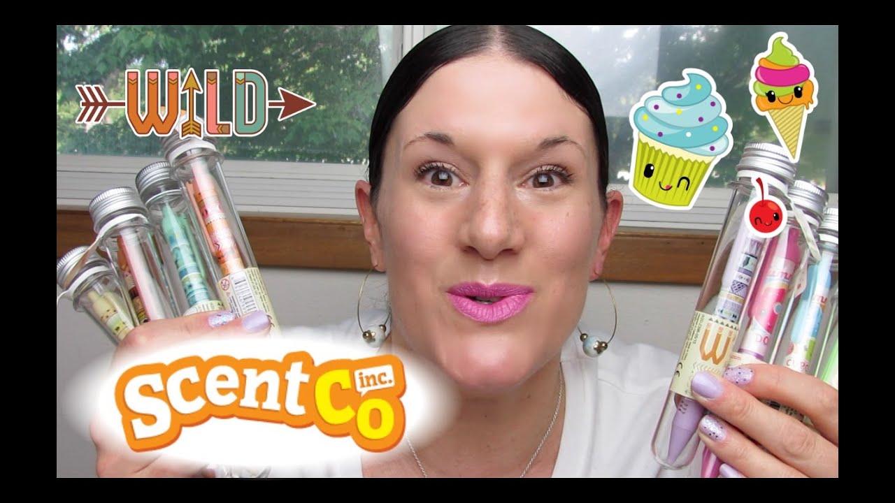 SCENTED PENS | WILD & YUMMY SMENS | SCENTCO INC. - YouTube