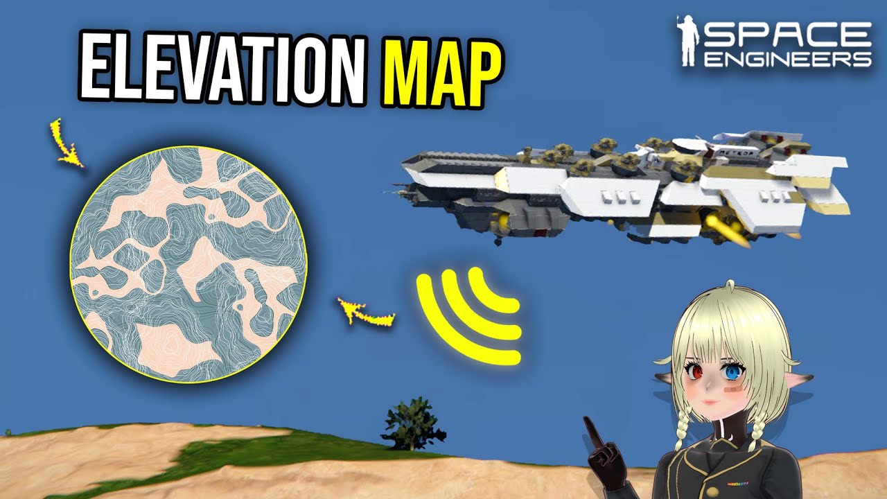 This Trick Lets Your Ship See and Map Terrain Elevation, Space Engineers - YouTube