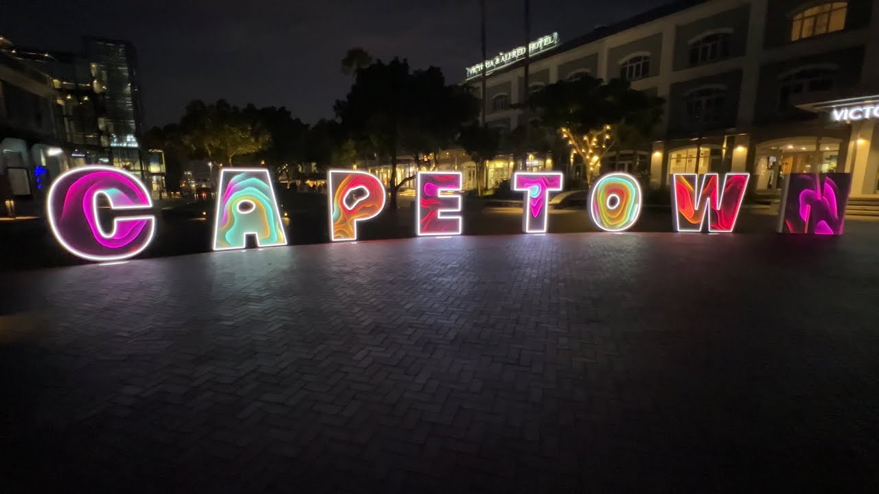 Cape Town, South Africa - The Cape Town Sign - YouTube