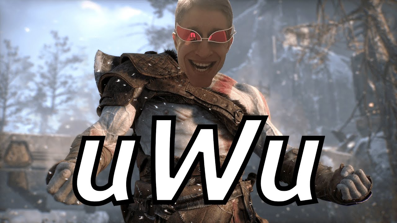 Kratos Still Saying UWU - YouTube