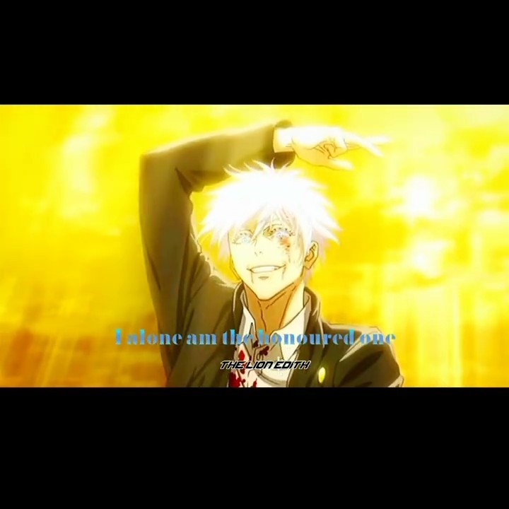 [ Throughout the heaven and earth i alone am the honoured one ]~Satoru ...