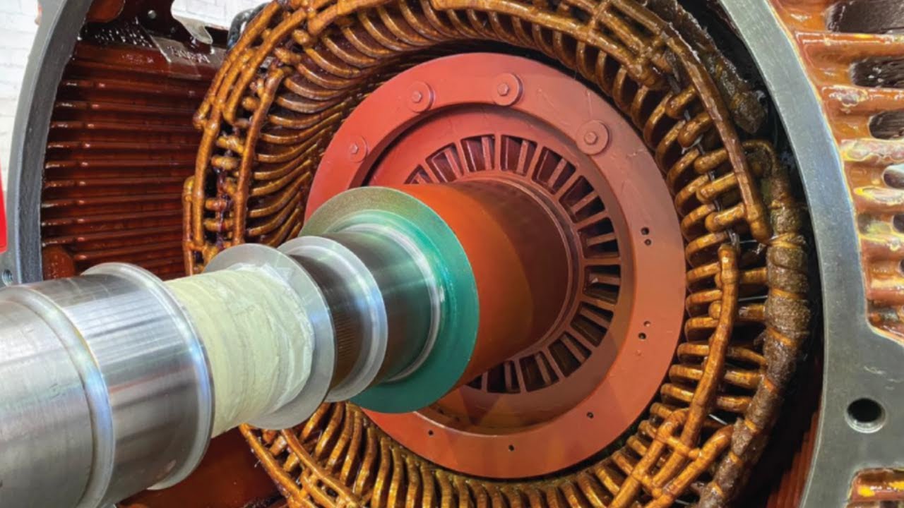 Biggest Electric Generator and Motor Factory | Largest Single Generator ...