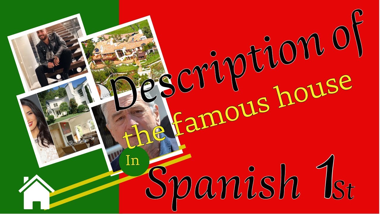 VOCABULARIO Para DESCRIBIR Una Casa En ESPAÑOL - YouTube