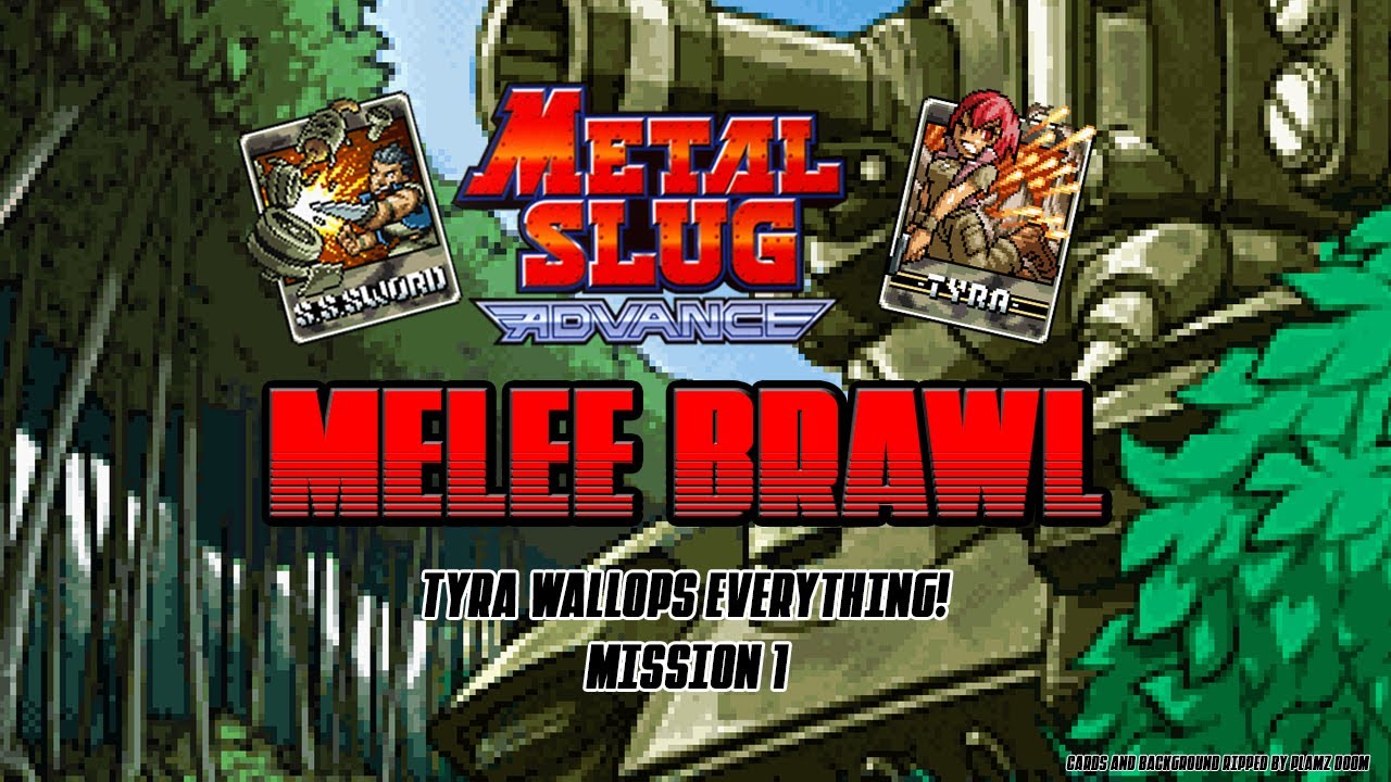 Metal Slug Advance Melee Mission 1 (WALLOP TRAINING!) - YouTube