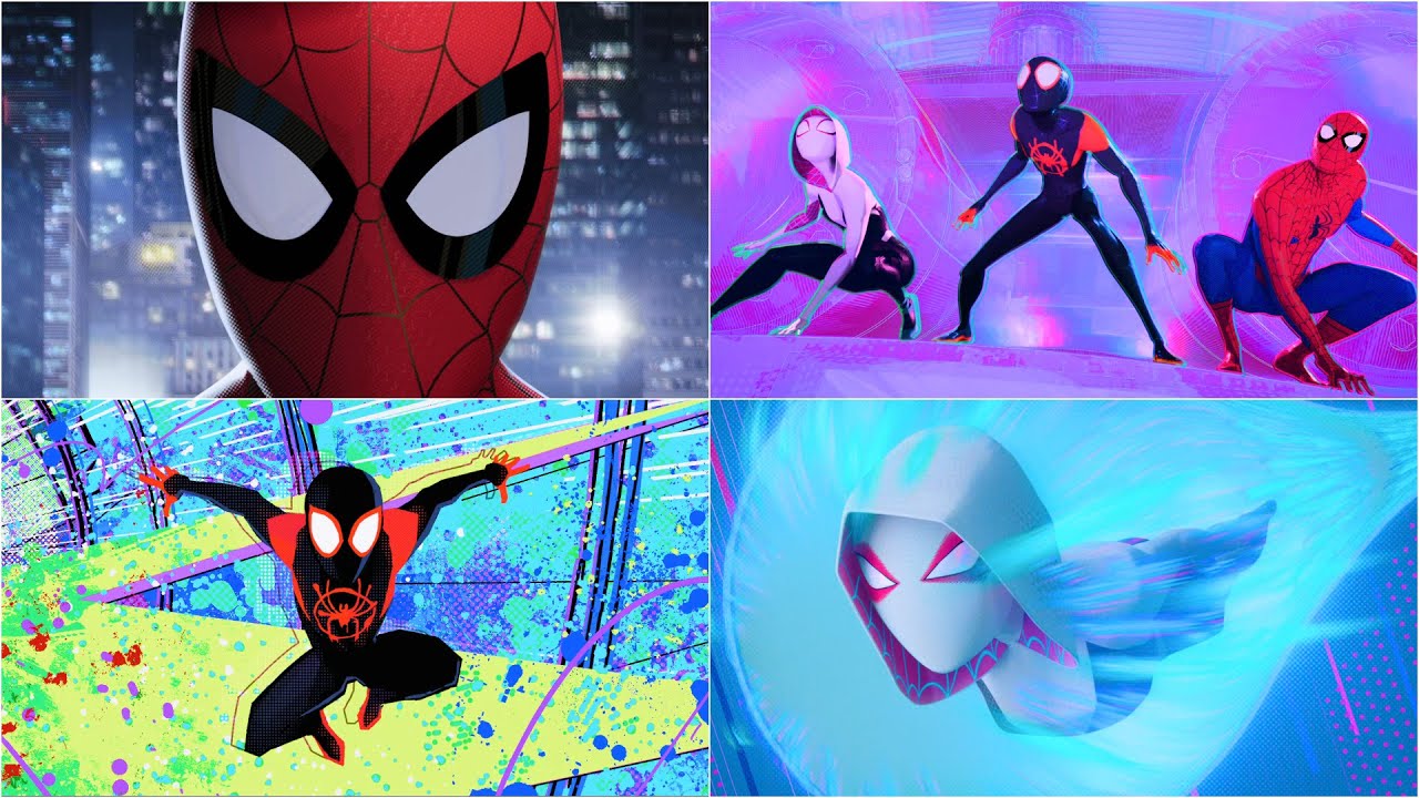 4K Screenshots of Beautiful/Amazing scenes from Spider-Man: Into the ...