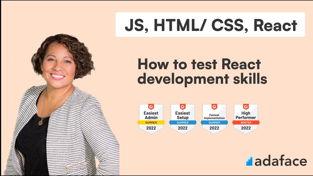 How to test HTML and React development skills - YouTube