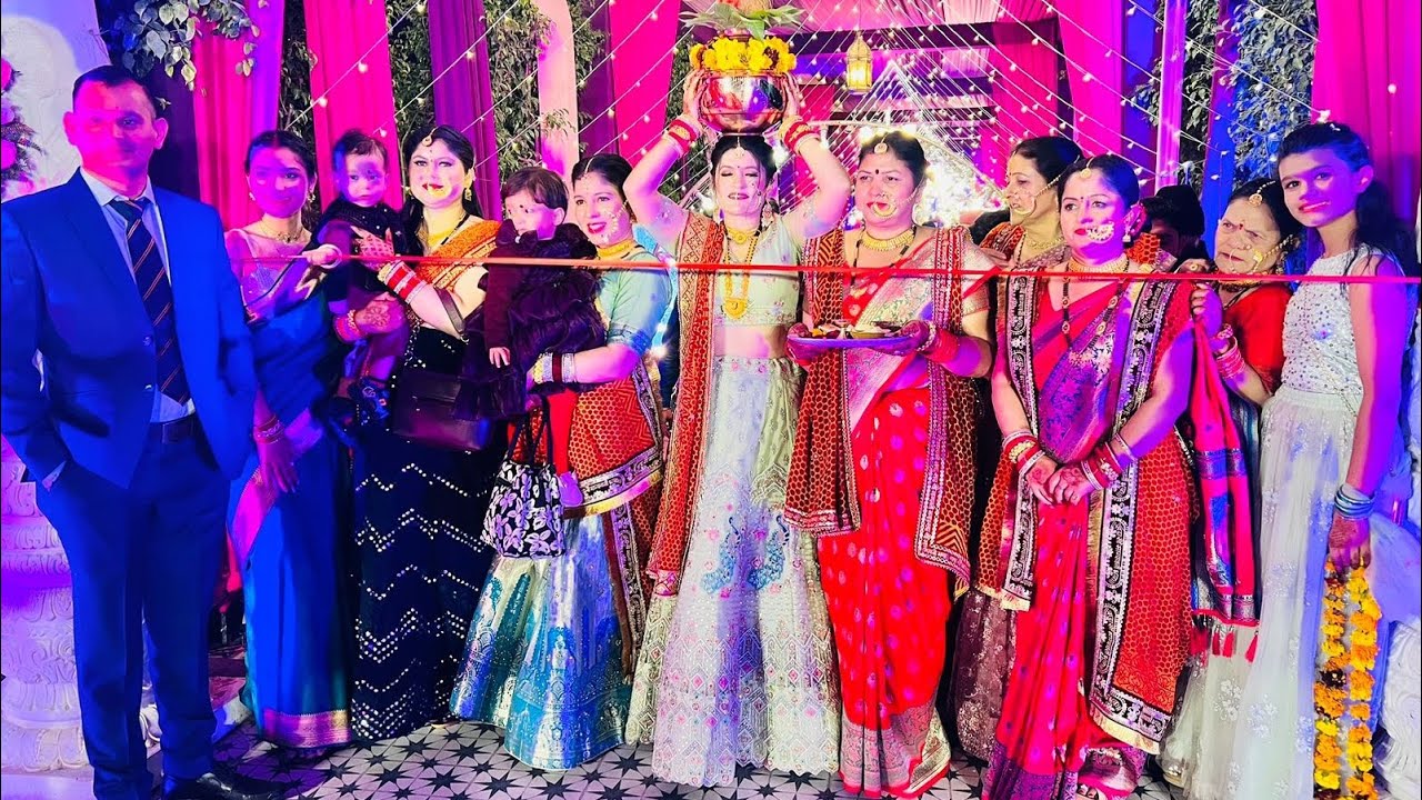 Part -1 Humare dwaara pe aai baarat💃 mosi ki shadi #kavitachauhanvlogs ...