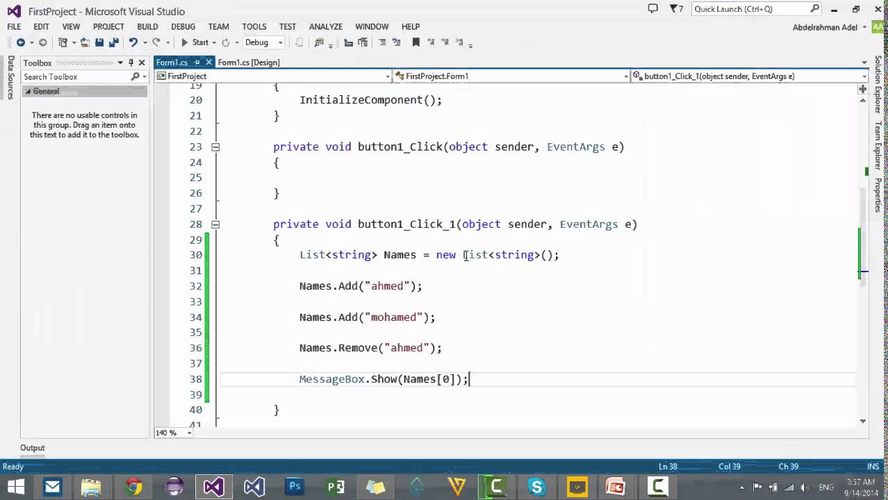 Arabic C# tutorials for beginners -18- Lists - YouTube