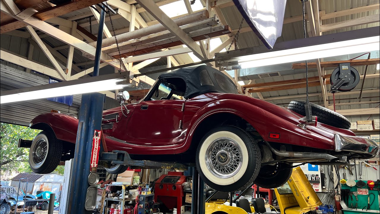 1934 Mercedes replica Inspection undercarriage at Classic Auto Repair ...