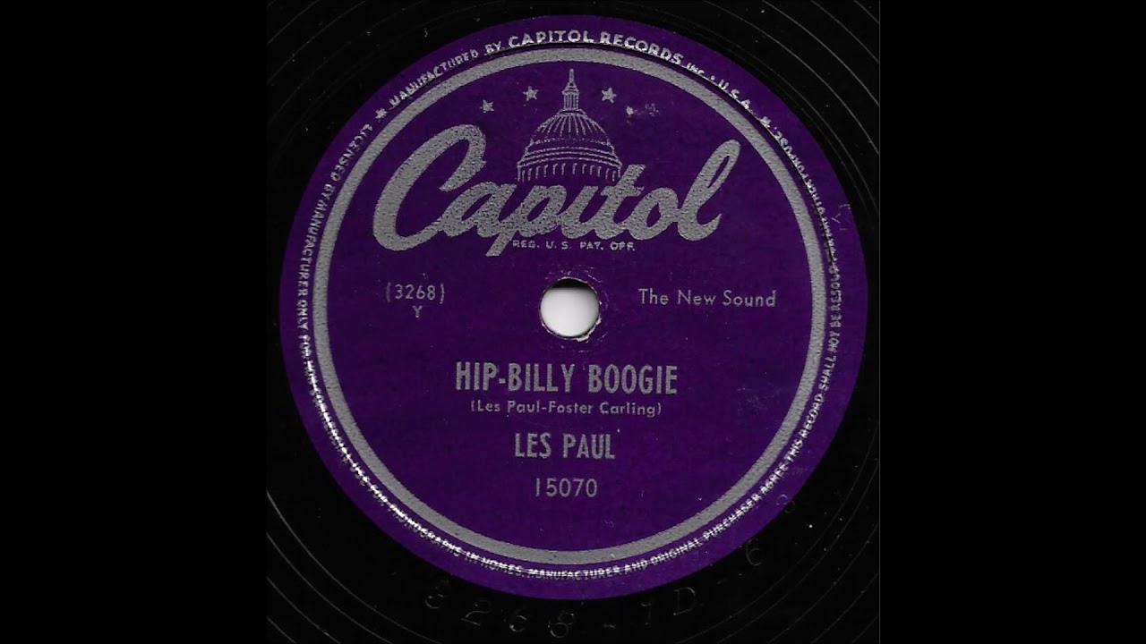 Les Paul - Hip-Billy Boogie - YouTube