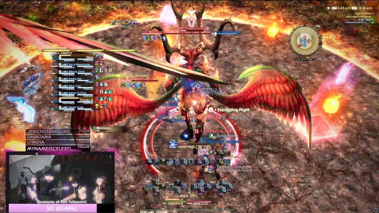 [FFXIV] [WHM] - [E6S Clear!] Ifrit/Garuda - Eden's Verse: Furor (Savage ...