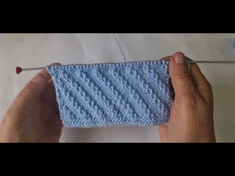 Jilet jaket toxumaq üçün asan bir naxış# #örgümodelleri 