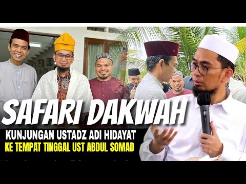 USTADZ ADI HIDAYAT BERIKAN KAJIAN DI TEMPAT USTDZ ABDUL SOMAD SAFARI DAKWAH - YouTube