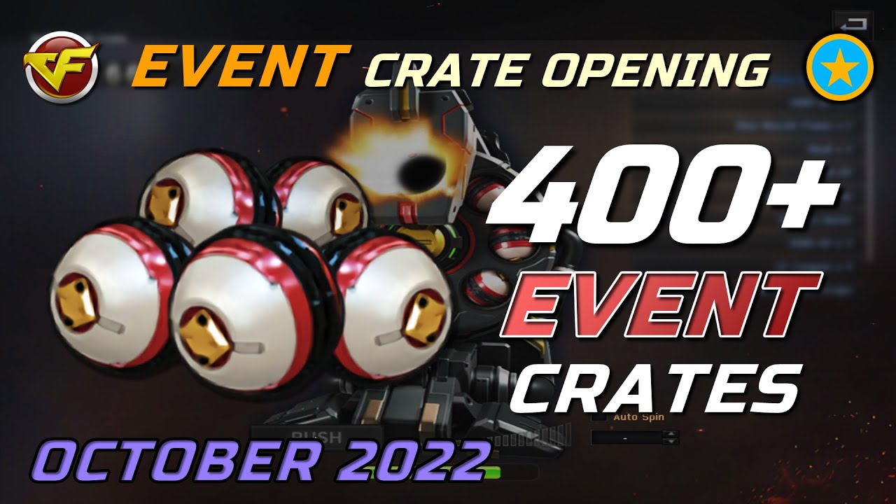MASSIVE EVENT CRATE OPENING! (400+ CRATES) | CrossFire WE - YouTube