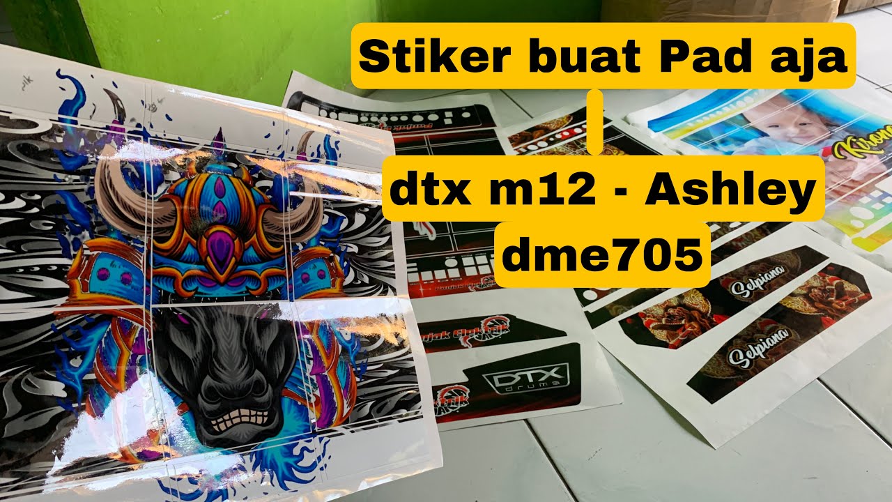 Stiker Buat Pad Aja Emang Bisa ??? Stiker Dtx Multi 12 X Stiker Ashley ...