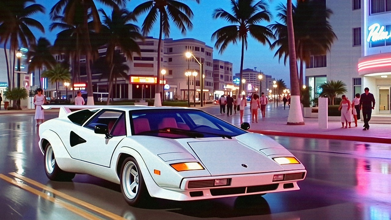 it's summer 1985, you're driving alone in Miami - YouTube