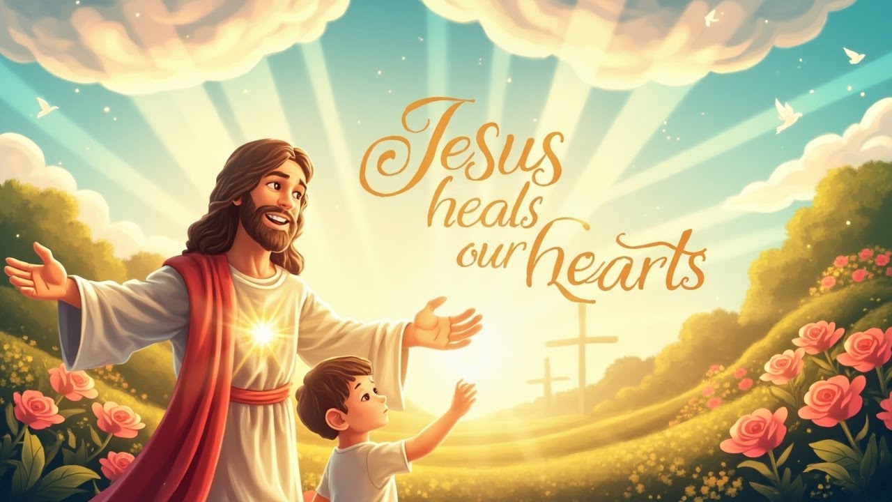 Jesus Heals Our Hearts | Animated Christian Song for Kids - YouTube