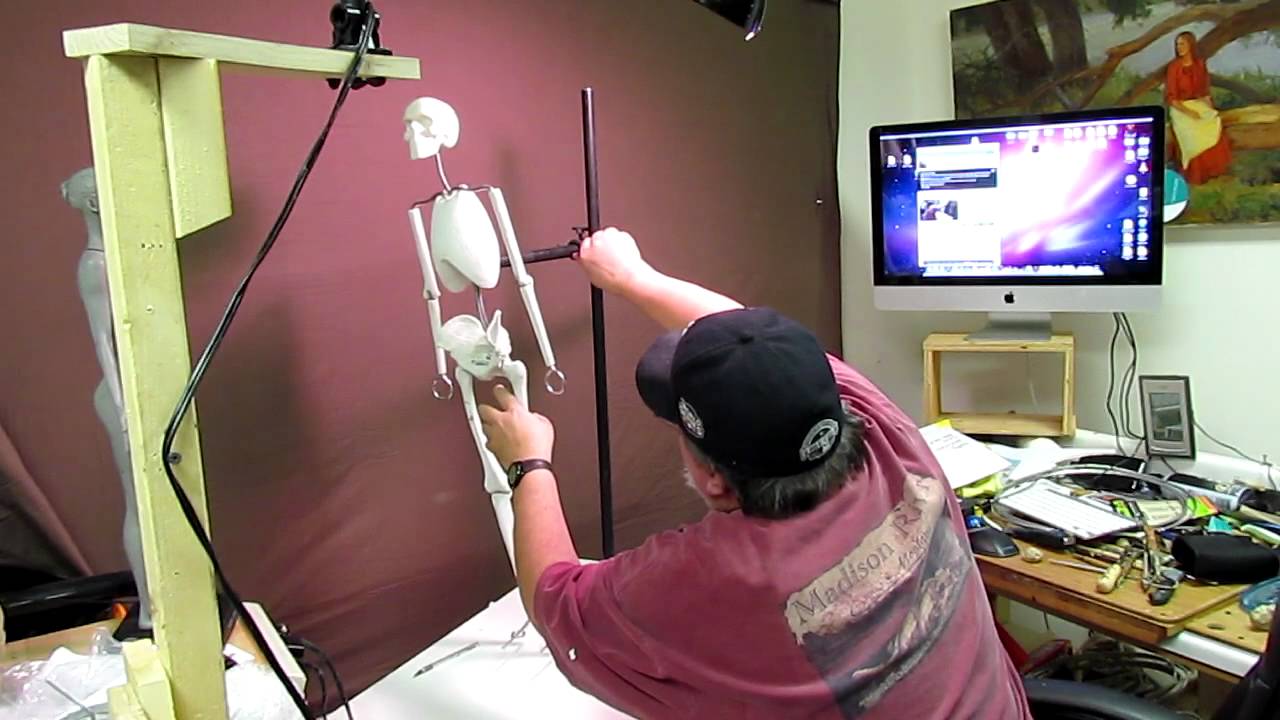 My 36 inch Human TruForm Armature Arrives - First Day of Live Studio ...