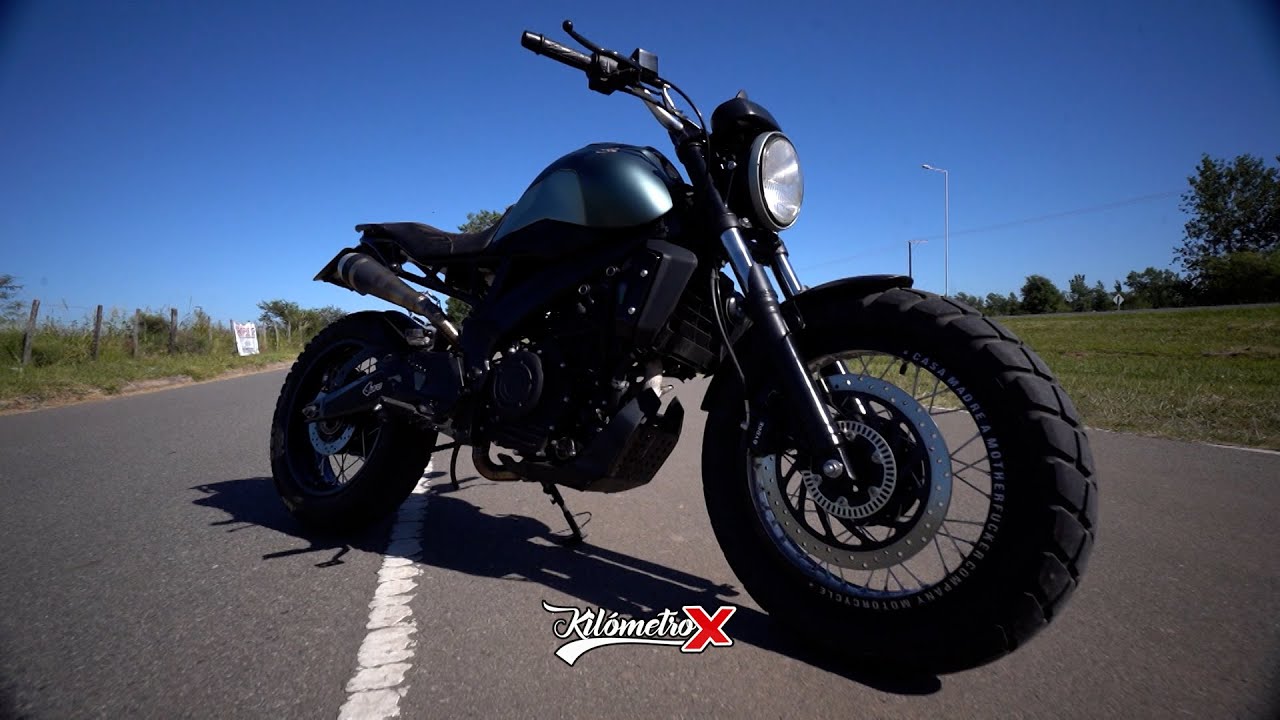 Bajaj Dominar 400 Scrambler Casa Madre By KM X - YouTube
