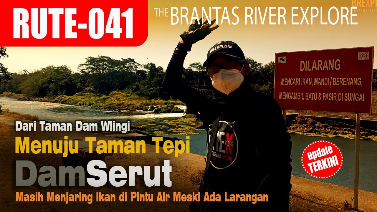 Rute 041 Dari Taman Dam Wlingi Menuju Tepian Taman Dam Serut I Brantas ...