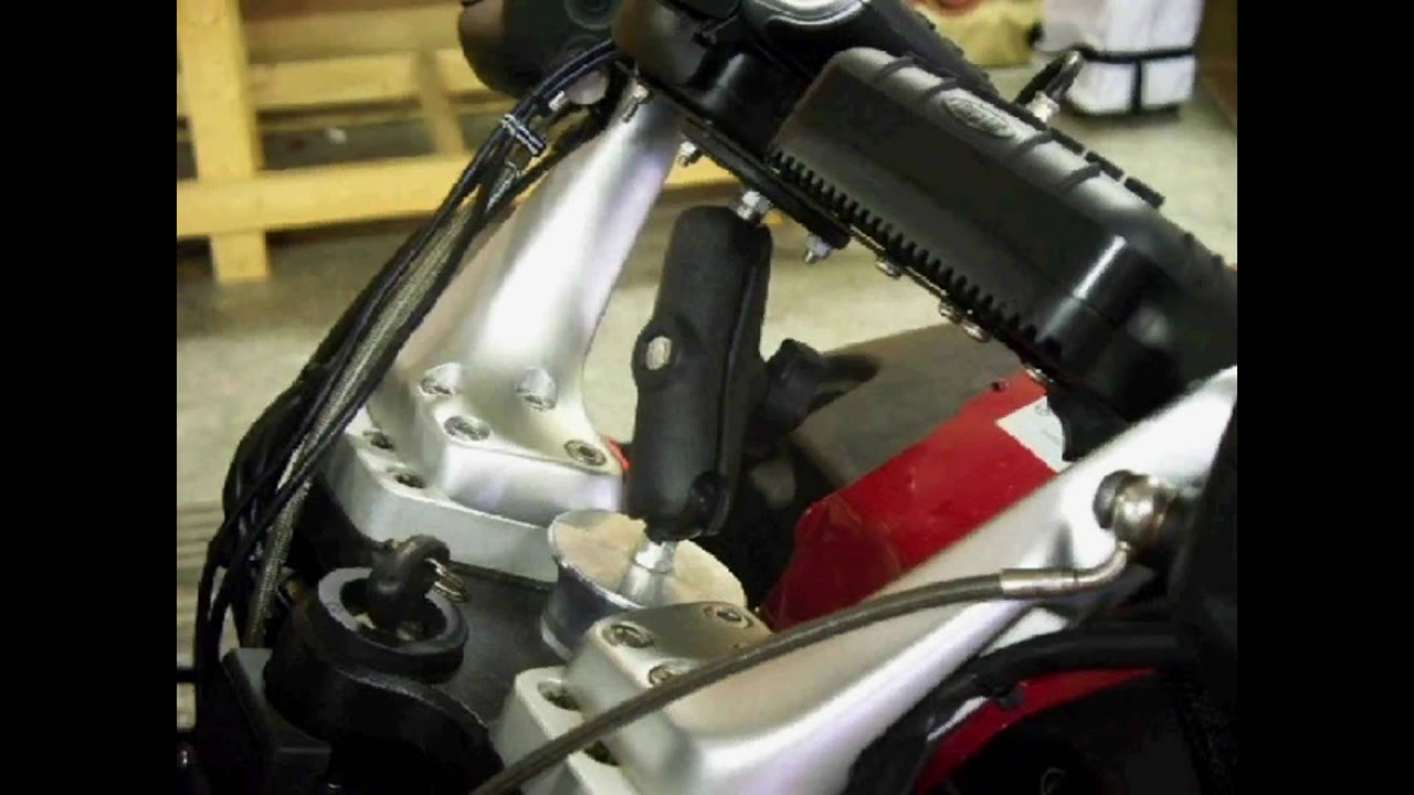 Custom Audio Video Installation on a BMW R1200RT - YouTube
