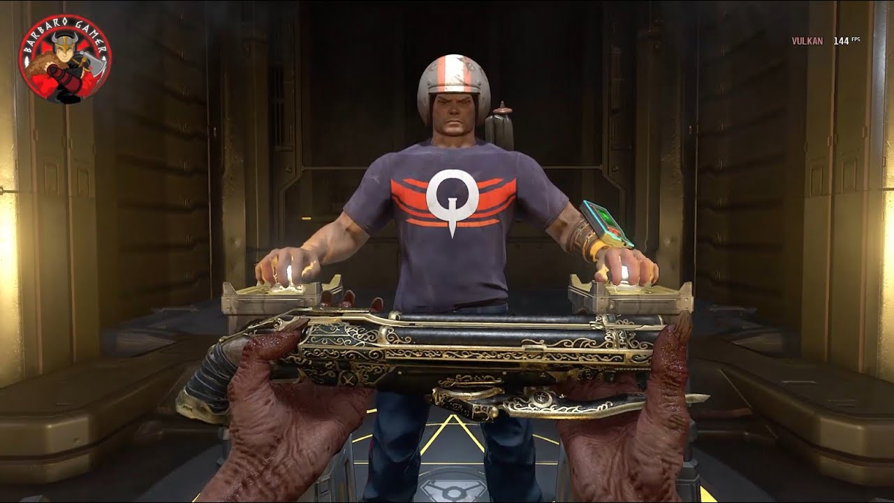 Commander Keen leak Skin Doom Eternal Level 3 Cultist base 144FPS - YouTube