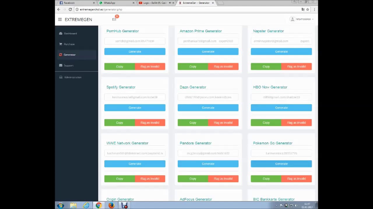 ExtremeGen (ACC GENERATOR) - YouTube