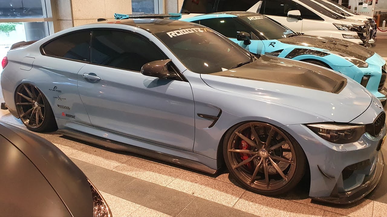 BMW M4 with body kit @ Pavilion ! - YouTube