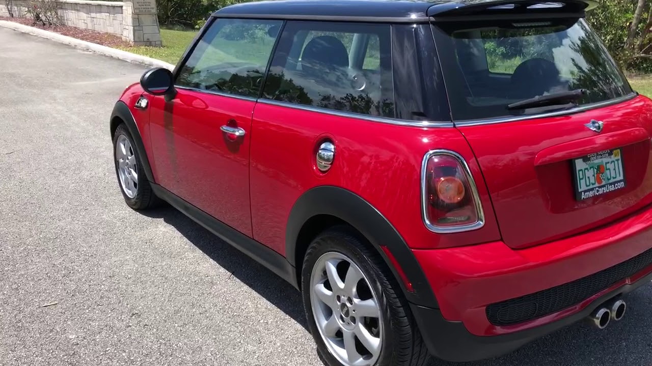 2009 Mini Cooper S Red - YouTube