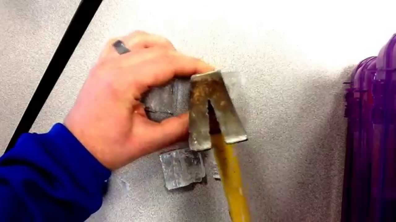 Breaking a Mineral - YouTube