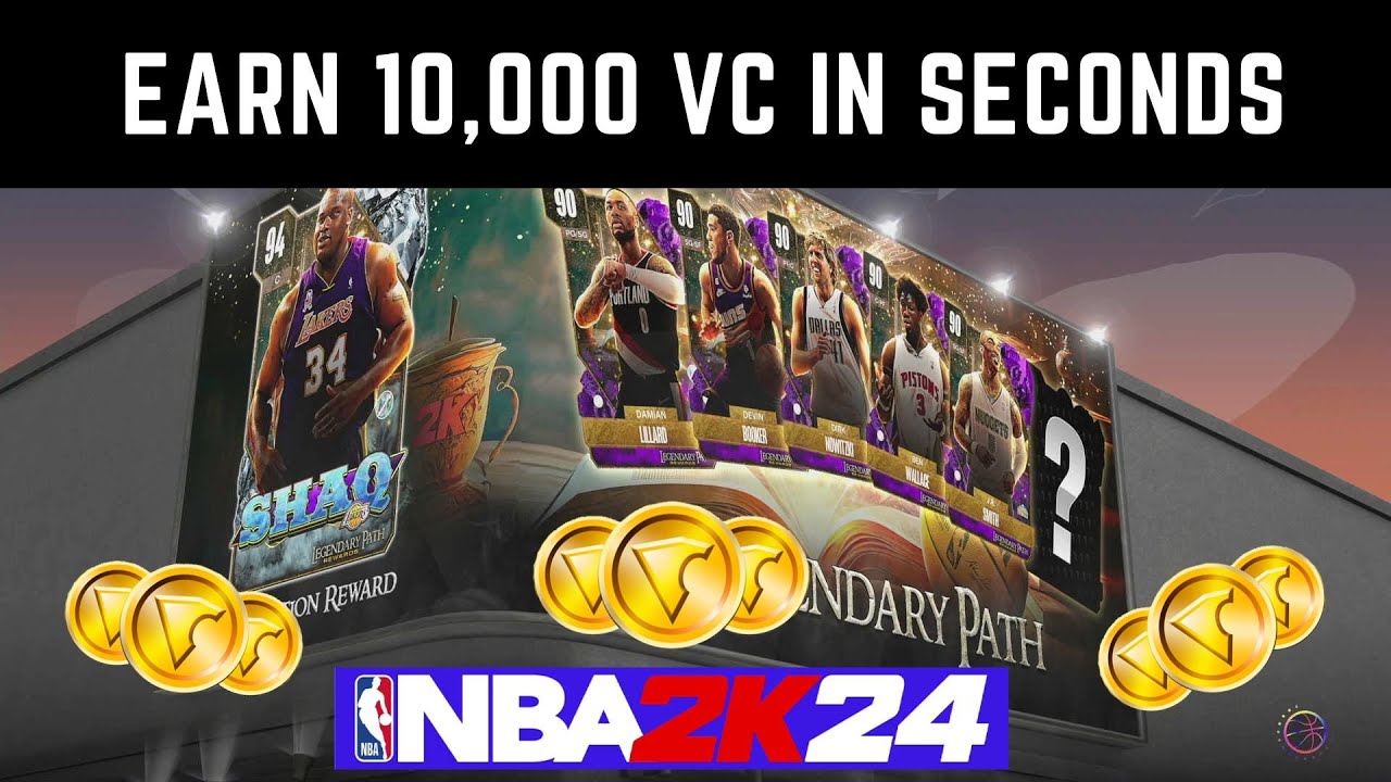 HOW TO GET 10,000 VC IN SECONDS NBA 2K24 CURRENT & NEXT GEN - YouTube