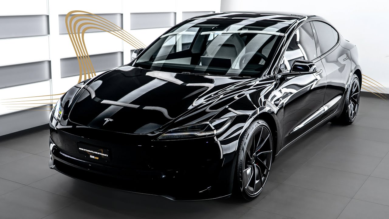 Black Tesla Model 3 PPF Installation by RMA PPF | Paint Protection Film ...