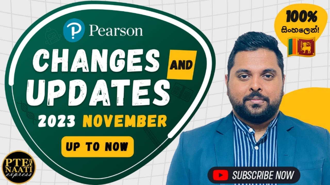 PTE | 2023 New Updates and Changes | A Must Watch Before Sitting For ...