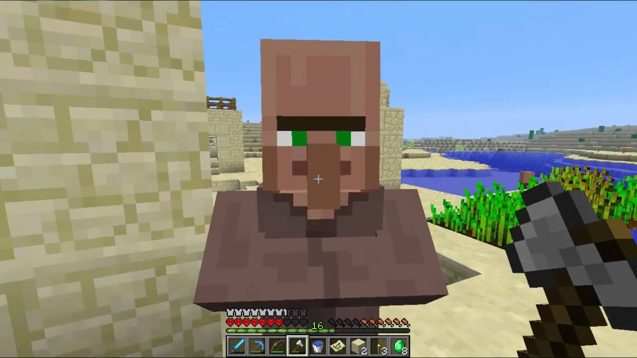 Saynn Minecraft Hardcore (FR) - 07 - Temple + Enfin, un village! - YouTube