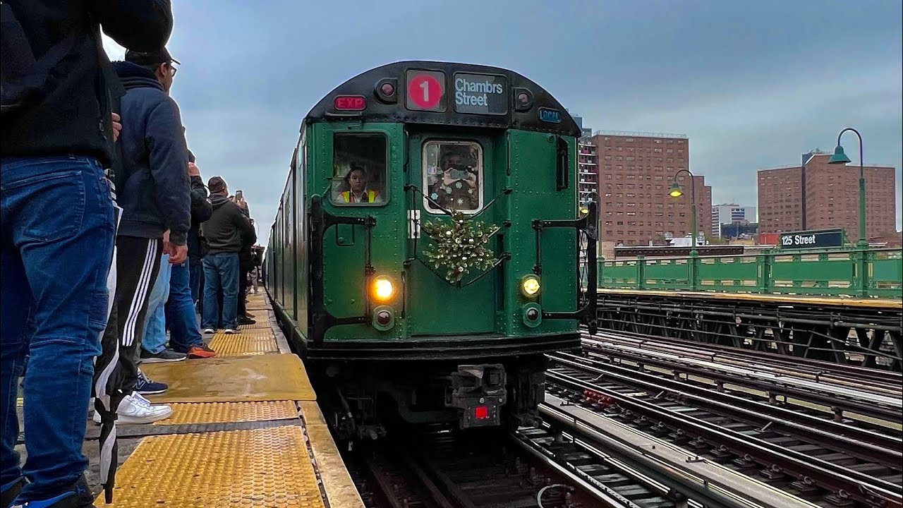 MTA SUBWAY: Train of Many Colors Holiday Train ride from Chambers ...
