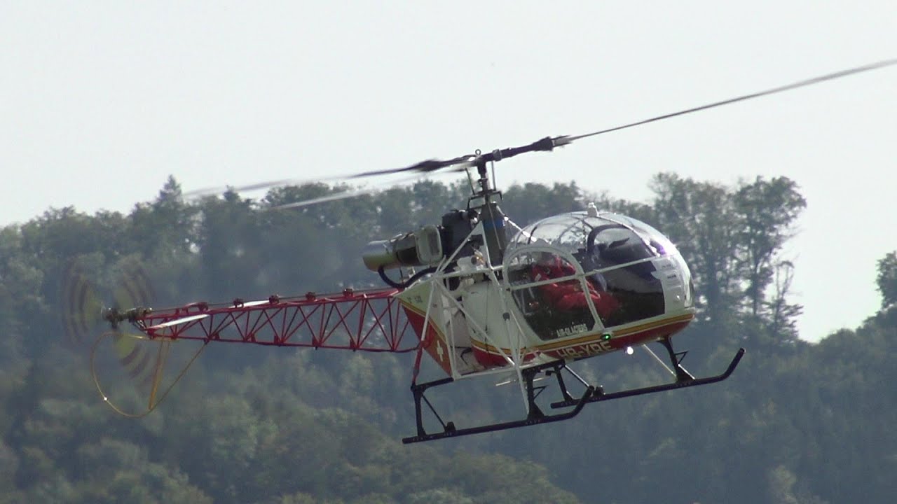 RC LAMA SA-315B SCALE TURBINE XXL MODEL HELICOPTER - YouTube