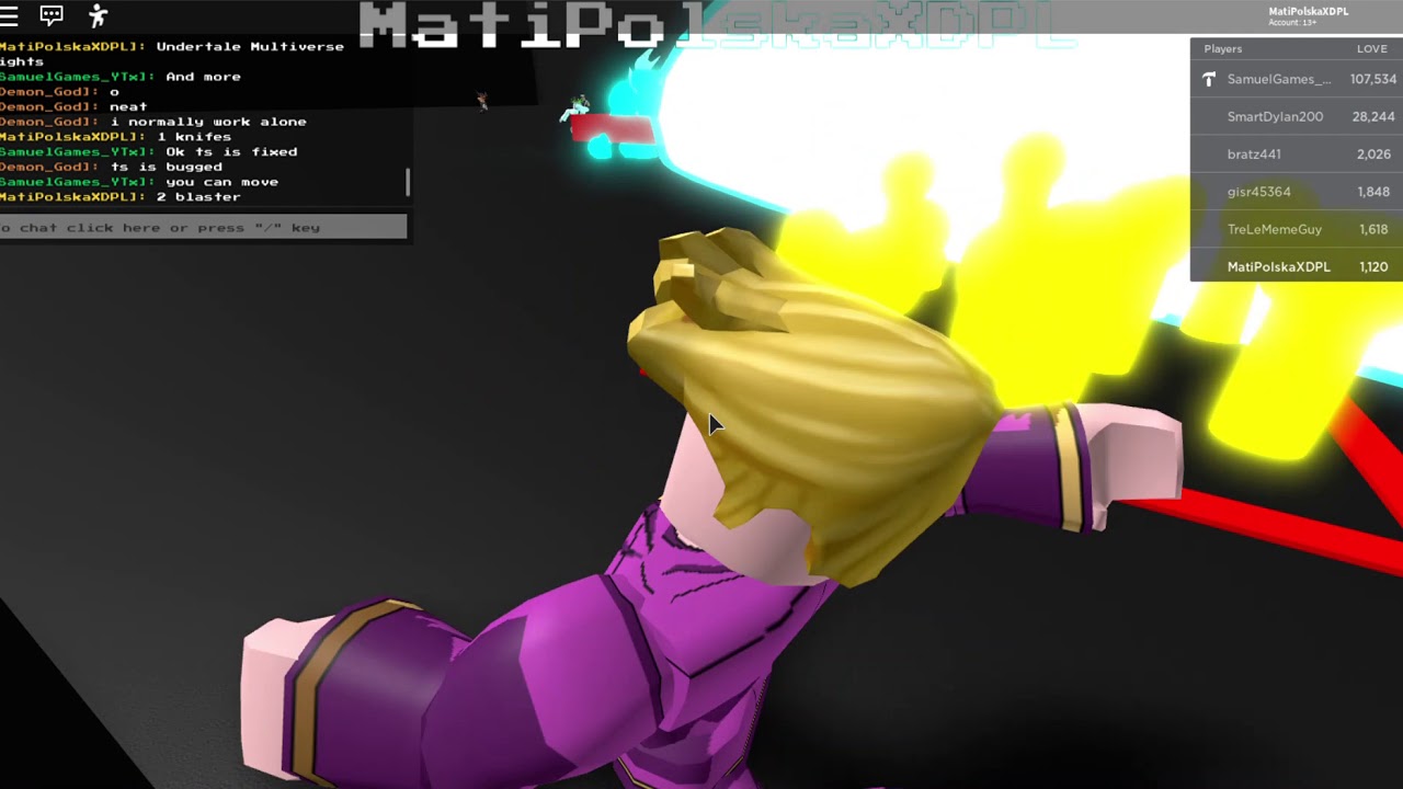 Undertale Multiverse Fighting (DIO showcase) - YouTube