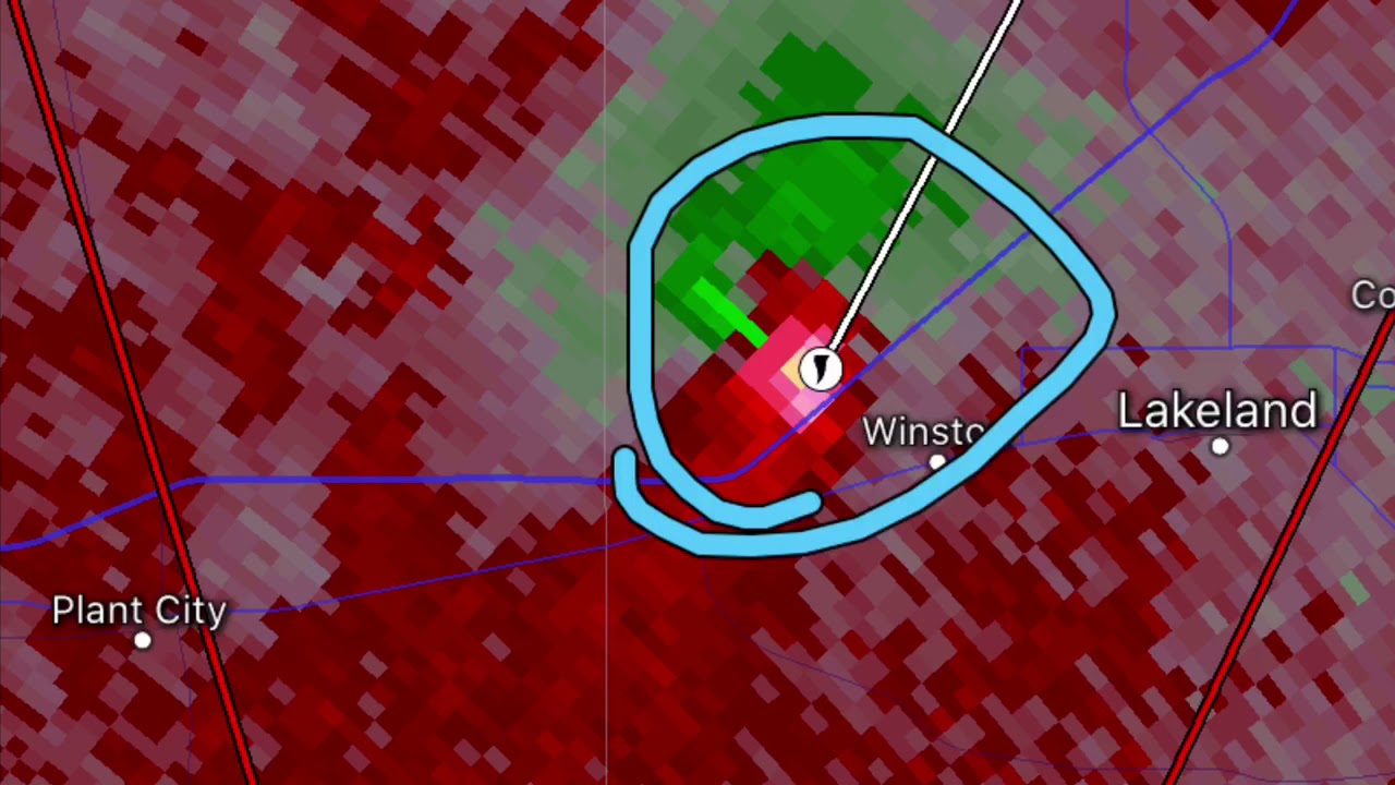 VIOLENT TORNADO Touched down in Lakeland Florida on October 18th 2019 ...