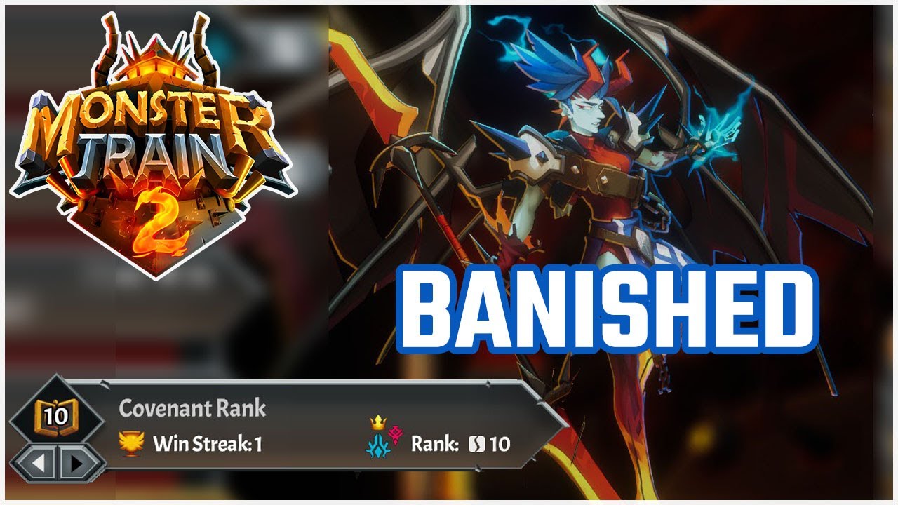 Monster Train 2 - Covenant 10 with Banished (Fel) - YouTube