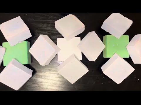 ASMR | 2.0 Speed Crunchy Sifted Reforms & Fresh & Dyed Blocks 🩵💚 - YouTube