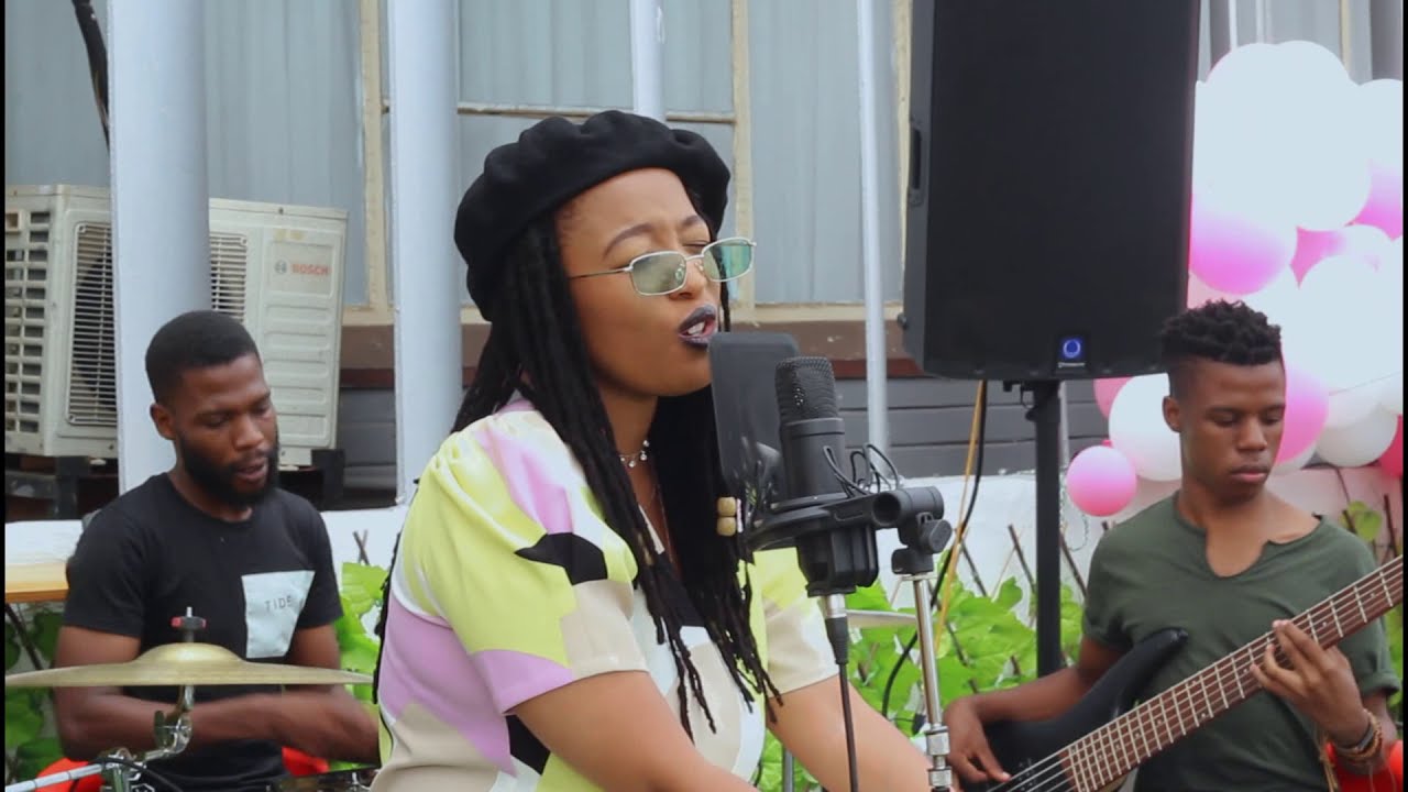 South African singer and actor Mellow performing "Dikgomo" at People of ...